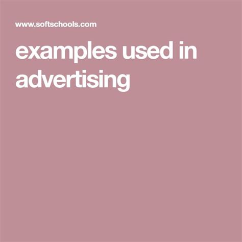 Examples Used In Advertising Fallacy Examples Example Critical Thinking