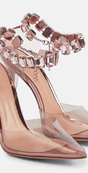 Gianvito Rossi Embellished Pvc Pumps