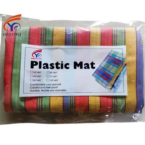 Plastic Banig Or Sleeping Mat Picnic Mat Fordable Washable Mats Indoor