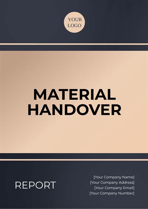 Free Handover Templates To Edit Online And Print