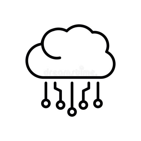 Ai Technology Cloud Server Stock Vector Illustration Of Cloud 295535948