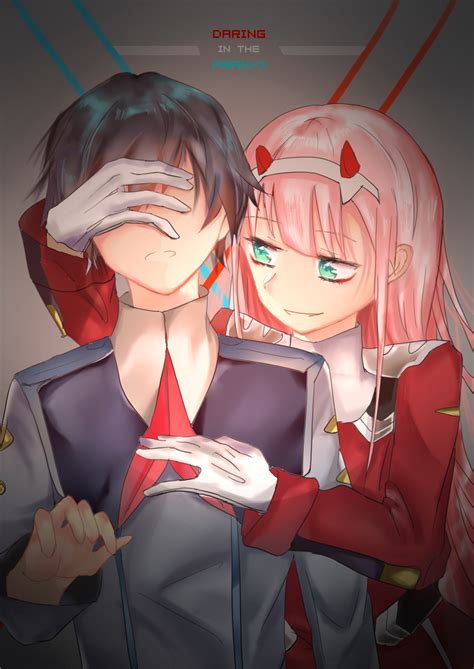 Zero Two And Hiro Darling In The Franxx Drawn By Yao Danbooru