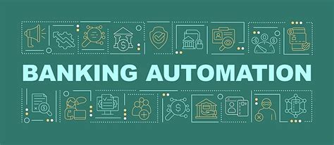Automation Word Concepts Dark Blue Banner Template Download On Pngtree
