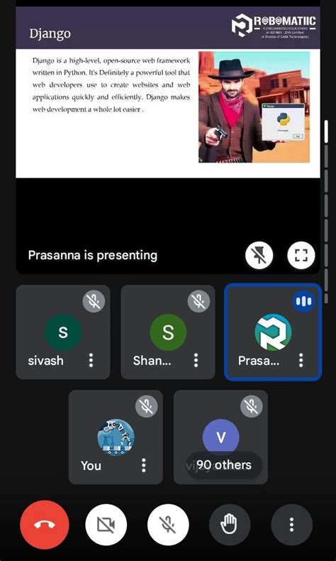 Abishek C P On Linkedin Djangoworkshop Webdevelopment Onlinelearning Certificatecourse