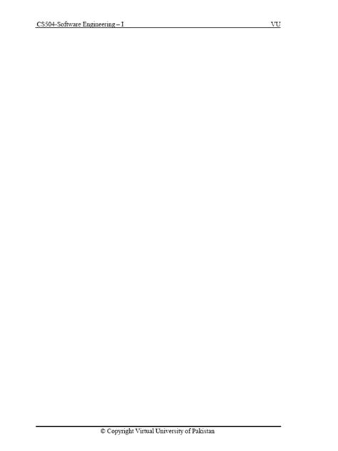 Cs504 Updated Handouts Pdf Software Engineering