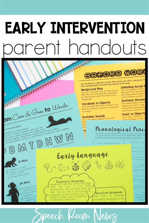 Early intervention parent handouts for speech language development – Artofit