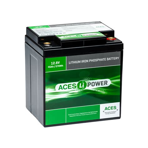Aces HFA LiFePO Lithium Aces Lithium HF V Ah Accu AL V HFA