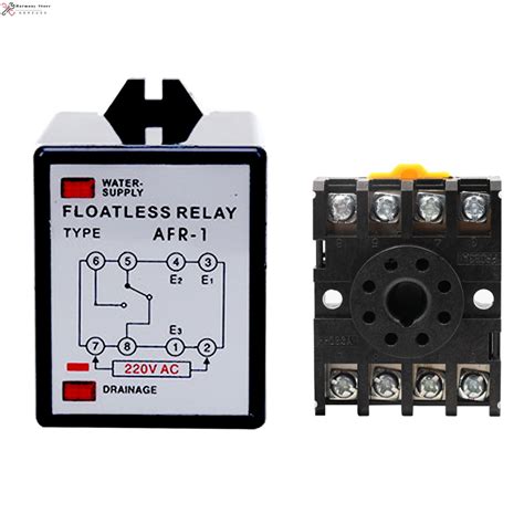 ⚡️local Delivery⚡️ Ac 220v Relays Floatless Level Switch Sensor Liquid