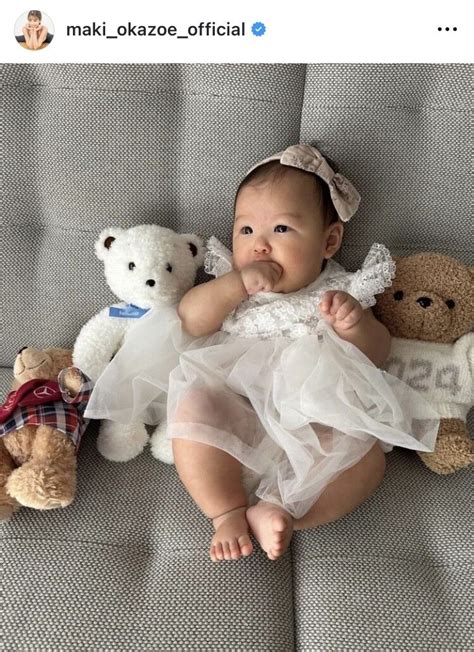 写真・画像 2枚目 「娘の様子を近くに感じてもらえるべく奮闘」第1子出産の岡副麻希アナ、長期出張の夫に送る母子ショット公開