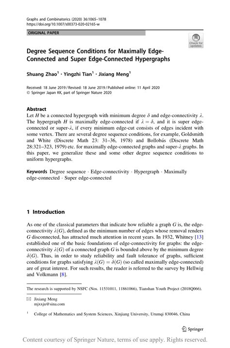 degree sequence conditions for maximally edge connected and super edge