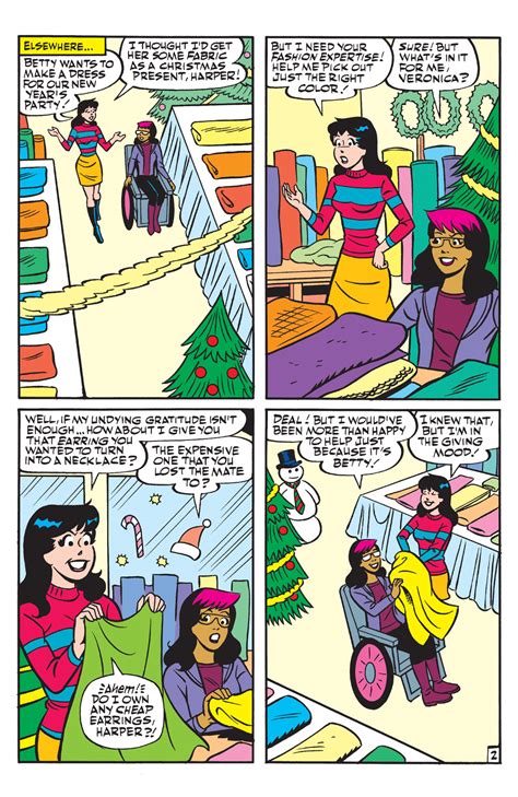 Betty And Veronica Friends Forever Christmas Party Preview First