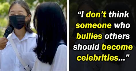 Female Korean Students Honest Thoughts On K Pop Idols Involved In