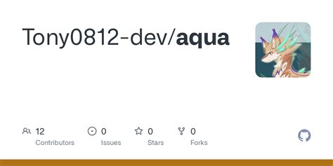 GitHub Tony Dev Aqua