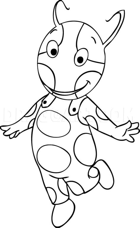 How To Draw Uniqua From The Backyardigans Drawing Step By Step By Dawn Dragoart