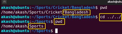 The Cd Command In Linux Practical Examples