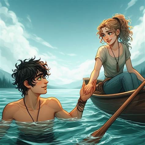 Percabeth Fan Art Livres Percy Jackson Héros De Lolympe Percy Jackson