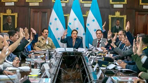 Presidenta Xiomara Castro Convoca Reunión De Gabinete Para Evaluar