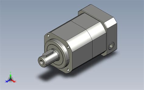 常用减速机se 44 3 P0 Msmd5az Step Ap203系列 Step 模型图纸下载 懒石网