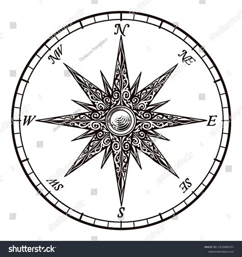 54 Compas Tattoo Royalty Free Photos And Stock Images Shutterstock