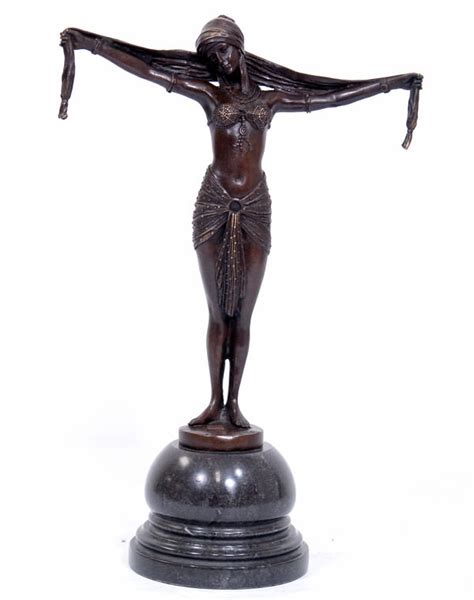 Statue En Bronze Danseuse 39 Cm Décorations De Stylestatues En