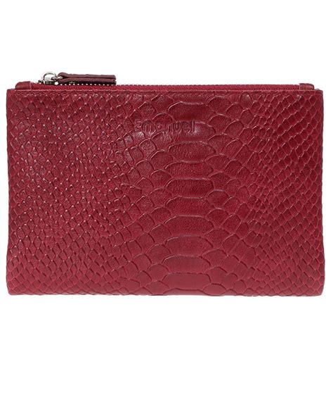 Emanuel ארנק מעור דגם קלאודיה אליגטור