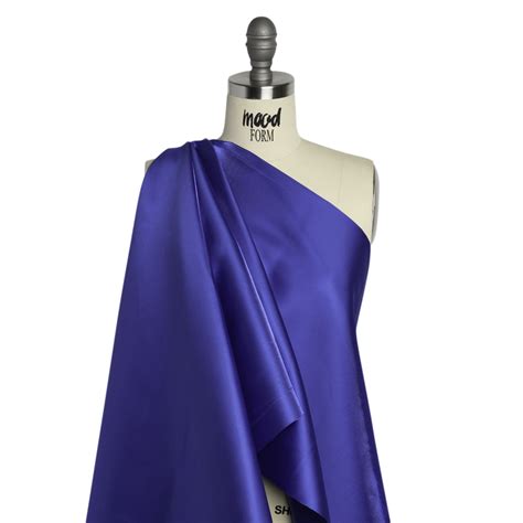 Verena Cobalt Luminous Polyester Mikado Mikado Polyester Fashion