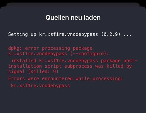 Help How Can I Remove This Dpkg Error Rjailbreak