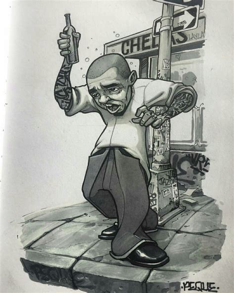 Gangster Cholo Drawings