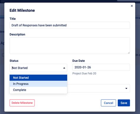 Using Project Plans To Monitor A Projects Timeline Loopio Help Center