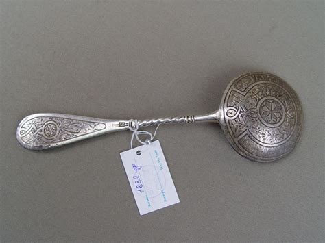 Ложка для компота «Без соли без хлеба половина обеда серебро 84 пробы гравировка общий вес