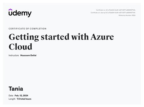 Tania Kapoor On Linkedin Udemy Course Completion Certificate