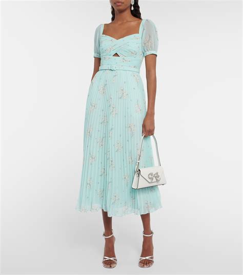 Self Portrait Floral Midi Dress Dresses Images 2024 Page 2