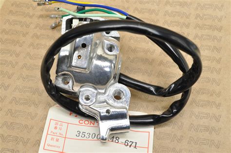 Nos Honda 1979 Na50 Express 1978 Pa50 Moped Horn Light Lo Hi Switch