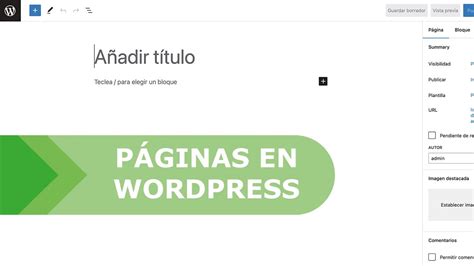 Cómo Añadir Páginas En Wordpress Youtube