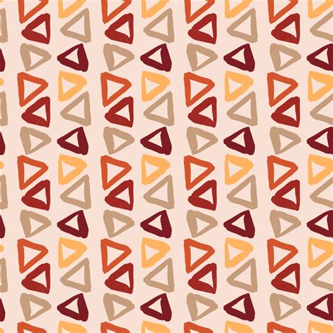 Triangles Seamless Background Style Fashion Wallpaper Tile Tribal