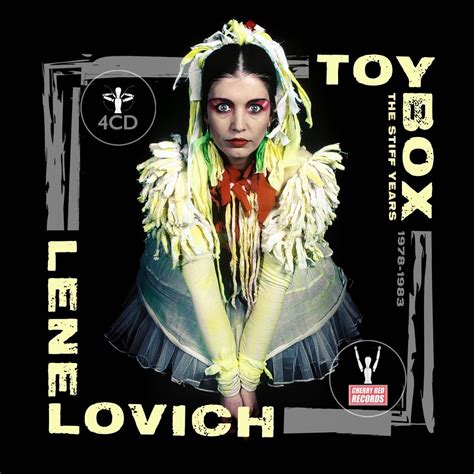 Lene Lovich Toy Box The Stiff Years 1978 1983 4CD Clamshell Box