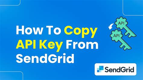 How To Copy Api Key From Sendgrid Easily Youtube