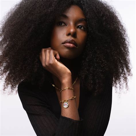 The Sweetest Photo Pendant Bracelet In 18k Gold Plating Myka