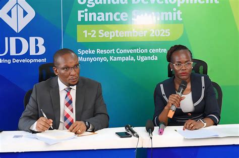 Uganda To Host Development Finance Summit September 1 2 2025 In