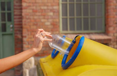 Recycling Bins Sorting And Disposing Concept Stock Image Image Of Save City