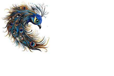 Premium Ai Image Peacock Feathers Background