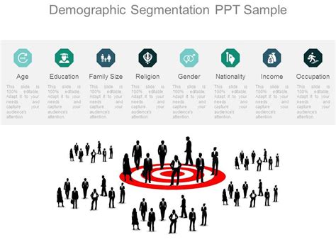Demographic Segmentation Ppt Sample Templates Powerpoint Slides Ppt