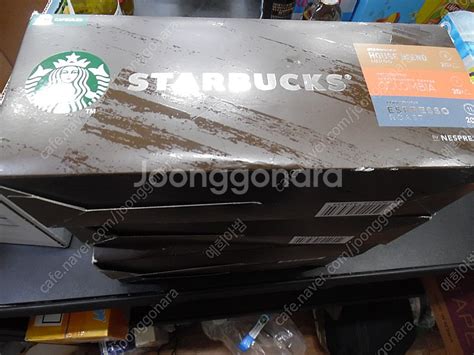 스타벅스 캡슐커피 네스프레소용 60개입 기타 생활용품 중고나라