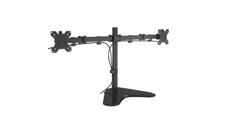 How To Install Proper Dual Arm 13 32 PC Monitor Desk Mount YouTube
