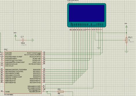 Pic Mit LCD Display Mikrocontroller Net