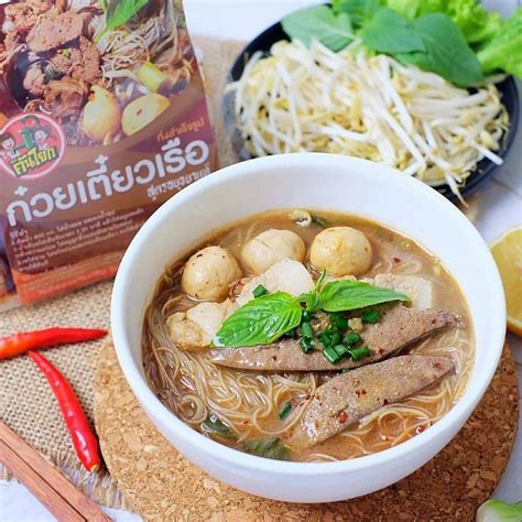 ก๋วยเตี๋ยวเรือ คันโยก สินค้าที่มี เตี๋ยวเรือ เส้นเล็ก Shopee Thailand
