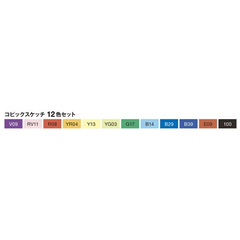 Copic Marker Sketch Set 12 B Pc Imperial Stationery Mart