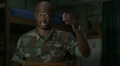 Thrilled Major Payne Excited Reaction 