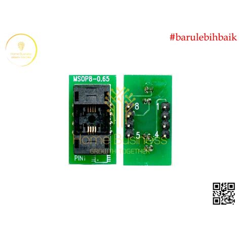 Jual Adapter Jepitan Socket Soket Ic Bios Printer Canon Msop8 Msop 8 0