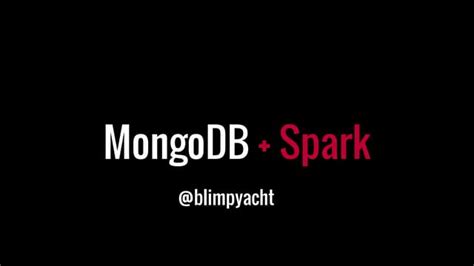 Mongodb And Spark Ppt